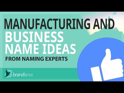 Best Manufacturing and Construction Business Name Ideas Suggestions | Brand Names Generator
