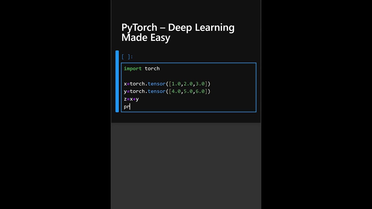 pytorch python