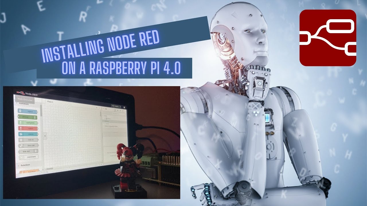 Installing Node Red on Raspberry Pi 4.0 (64Bit)