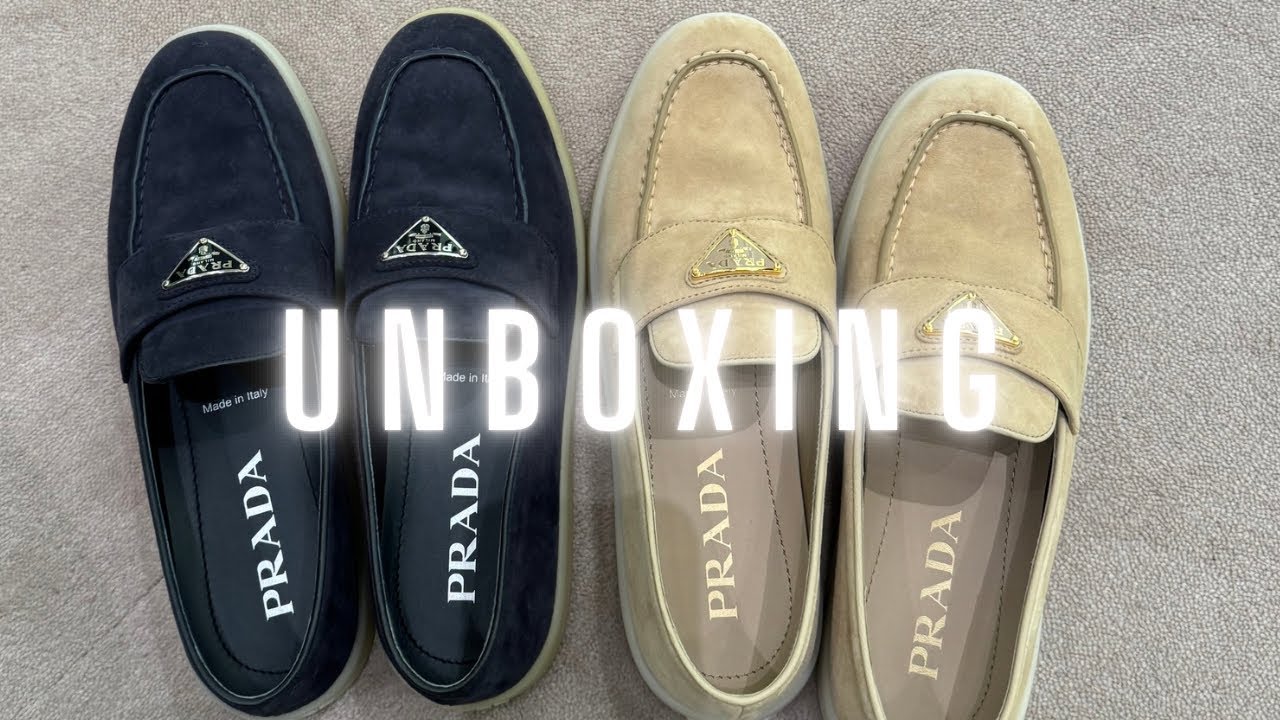 Unboxing: Prada Suede Leather Loafers| 2024 Trend