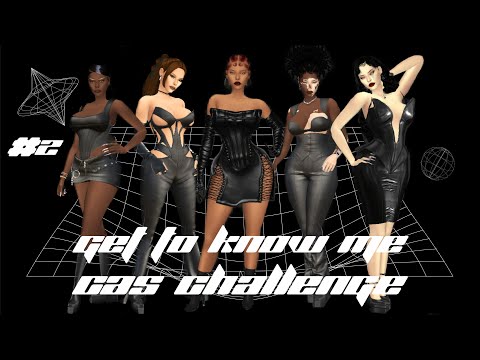 Get To Know Me CAS Challenge # 2: Black Leather Lookbook [w/ CC Links!] | The Sims 4