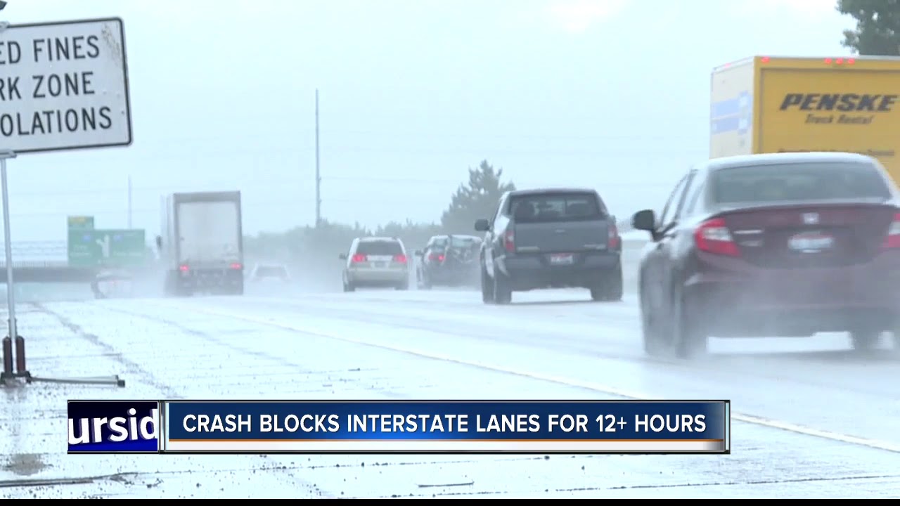 UPDATE: EB I-84 reopens after fiery crash