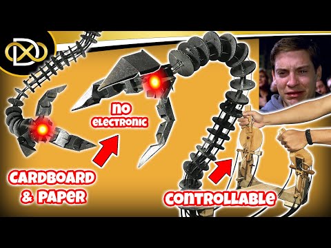 DIY Doctor Octopus Mechanical Tentacle || Continuum Robot || Spider-Man No Way Home