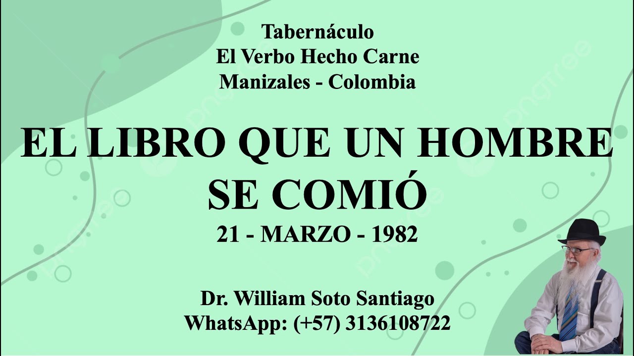 EL LIBRO QUE UN HOMBRE SE COMIÓ - 21 - MARZO - 1982 - WSS
