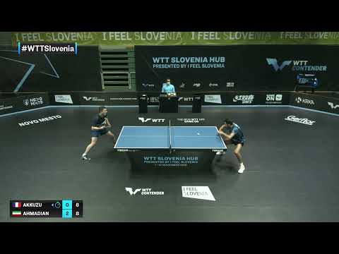 Can Akkuzu vs Amin Ahmadian | WTT Contender Novo Mesto 2021 | MS | Qual