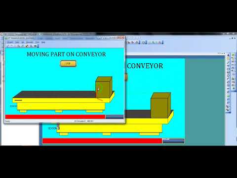 HOW TO CREATE PART MOVEMENT IN HMI MITSUBISHI