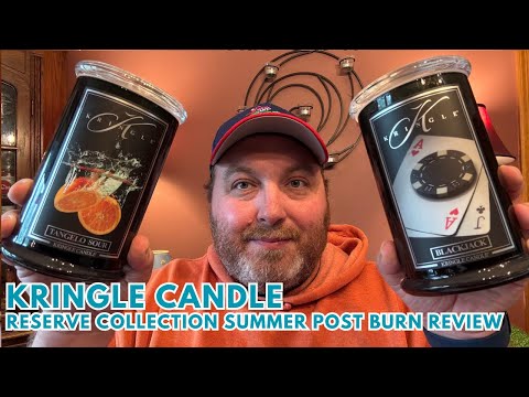 Kringle Candle Reserve Summer 2025 Preview & Post Burn Review