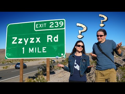 What's Hidden Down ZZYZX Road???