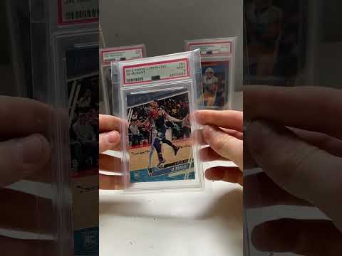 looking at my basketball and football card collection