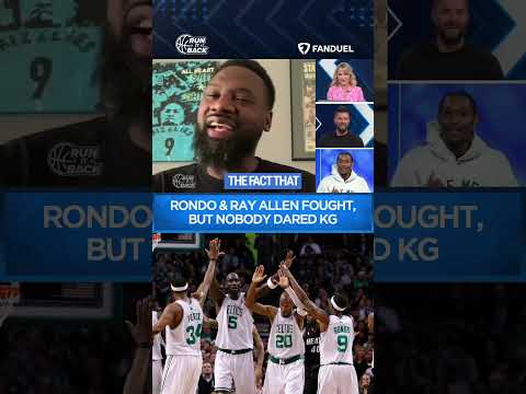 Tony Allen Tells WILD Story of Rajon Rondo & Ray Allen Boxing! 🥊
