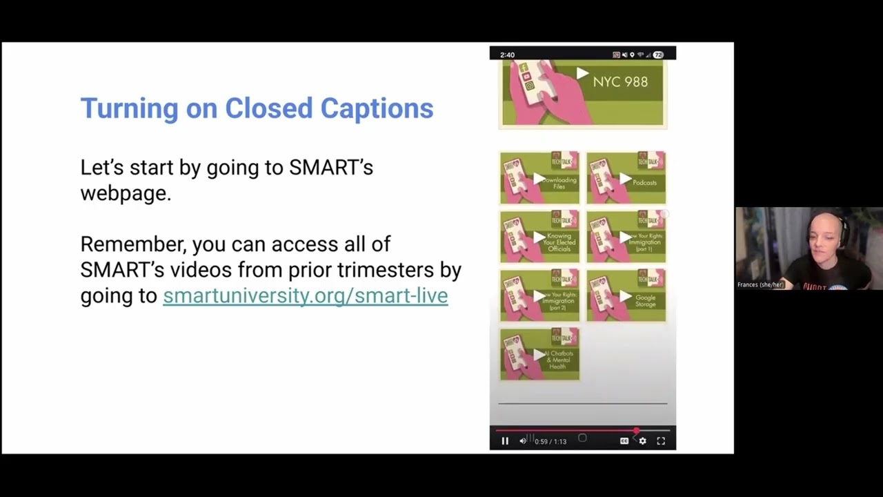 Tech Talk: YouTube Sharing, Close Captions & Translations