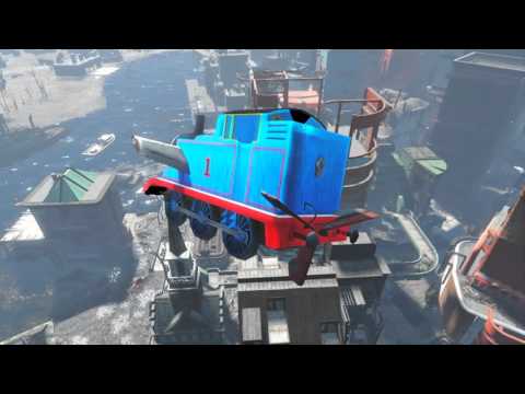 Thomas the Tank Engine rains fire upon Fallout 4 – Richard J. Koehler