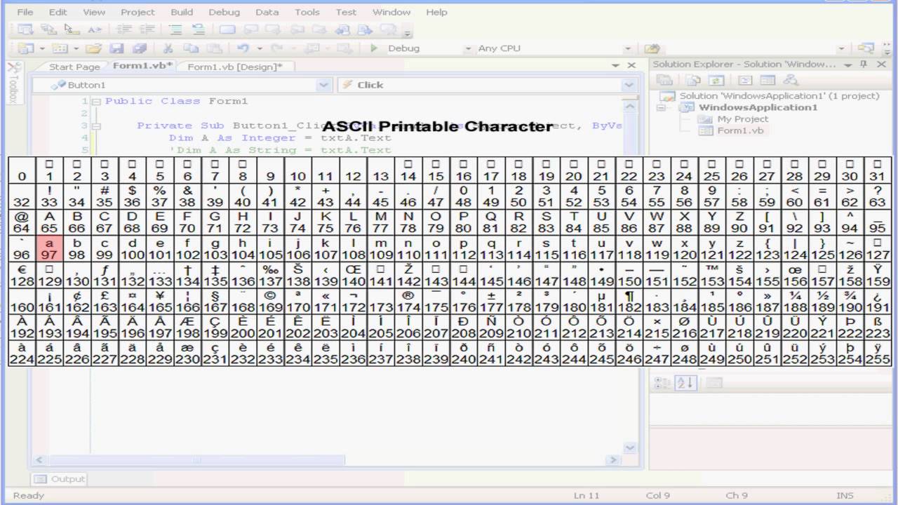 Visual Basic Video Tutorial - Volume 1- Lesson 17:  String Functions