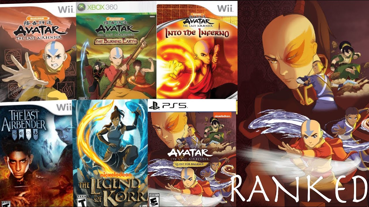 Ranking EVERY Avatar: The Last Airbender Game WORST TO BEST (Top 6 Including Quest For Balance)