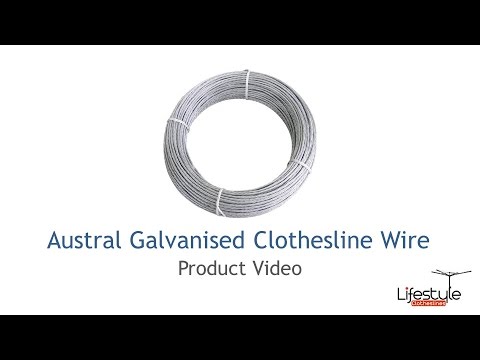 Austral Galvanised Clothesline Wire Product Video