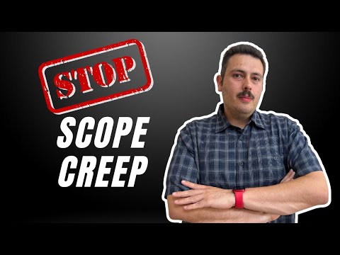 Stop Scope Creep - How To be a Scrum Master