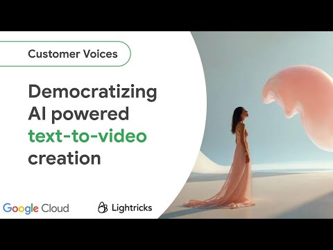 Democratizing AI powered text-to-video creation powered by Google Cloud