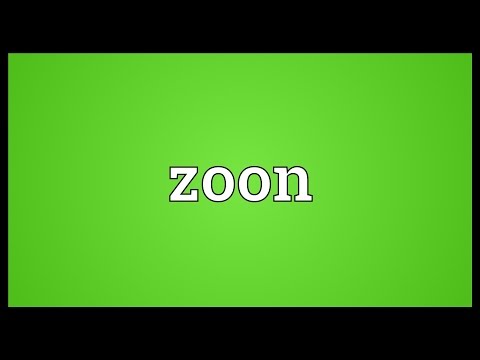 Zoon Meaning