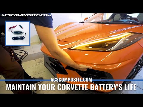 Easy Corvette Battery Charging & Maintenance Guide! Corvette Smart Charger | ACS Composite 45-4-209