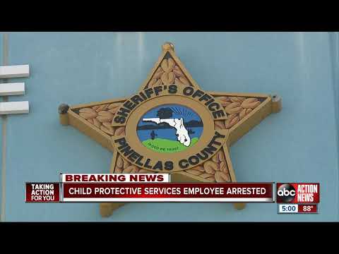 Child protective services employee arrested