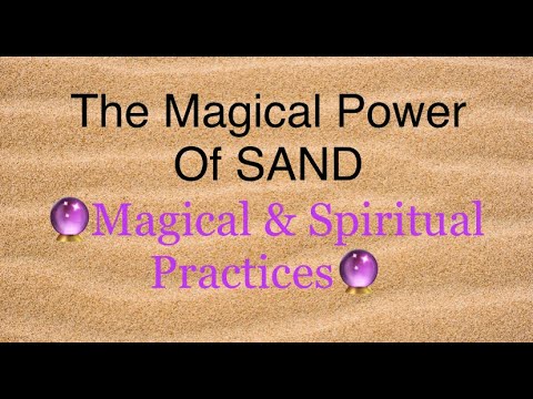 The Power of SAND|Magical, Spiritual & Prayer work