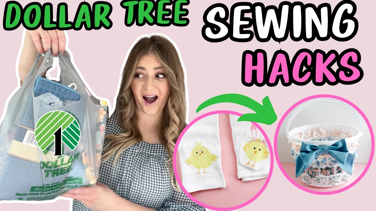 Brilliant Sewing Hacks and Sewing Projects Using Dollar Tree Finds