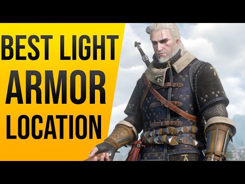 Witcher 3 BEST Light Armor Location for CRIT Build - Cat School Gear Location!