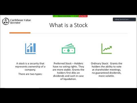 Jamaica Stock Market Investing Course - Basics Recap