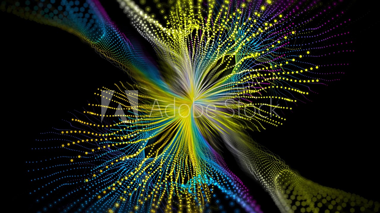 Abstract blue-yellow vector form.