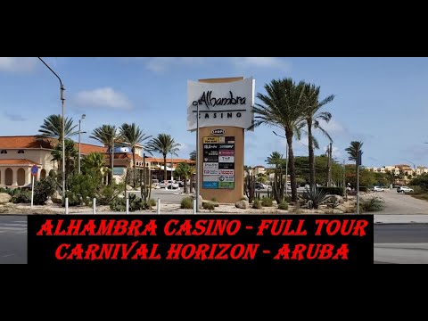 Alhambra Casino Aruba - Full Walk Around - Carnival Horizon Cruise - 7/2021