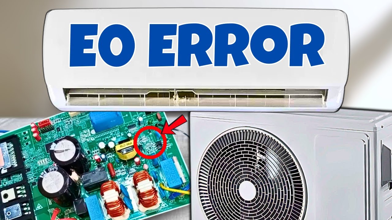 How to Fix E0 Error Code In Mini Split AC Easily!
