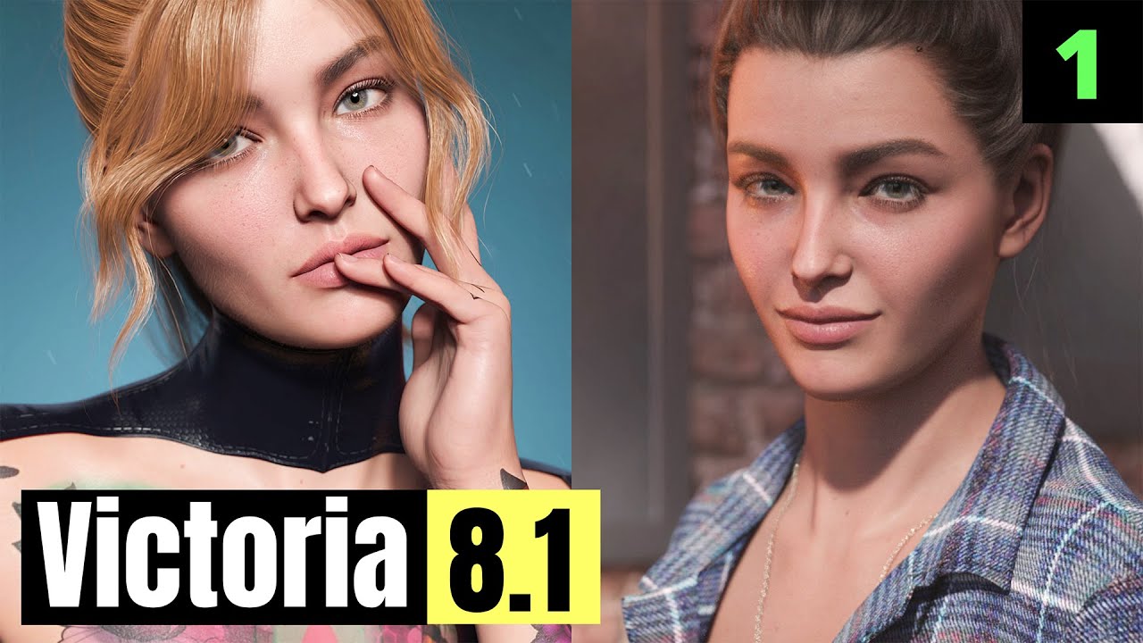 Daz Studio 4.15 | Victoria 8.1 bundle | Victoria 8.1 the character download and review