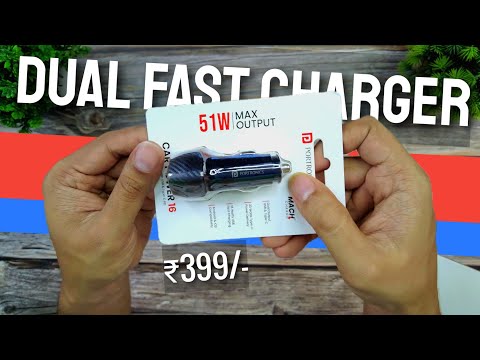 Portronics 51W Dual FAST Charger REVIEW: Big on Power, Light on Pocket! Gizmobeep