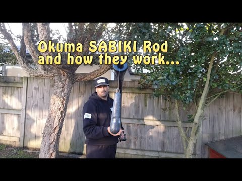 Okuma Sabiki rod and how it works.