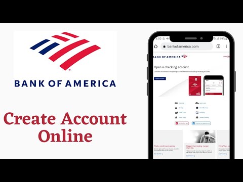 Create Bank Of America Account Online (Video Tutorial) | Sign Up bankofamerica.com