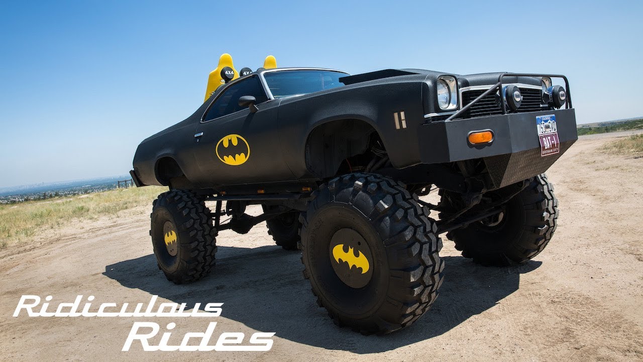 Big Batmobile Colorado Is a Lifted ‘73 El Camino With a Heart of Gold ...
