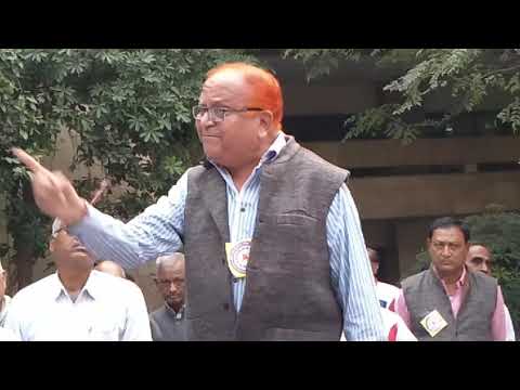 EPS95 NAC Mr Vinodkumar ji Varma , National Working President addressing in Delhi agitation