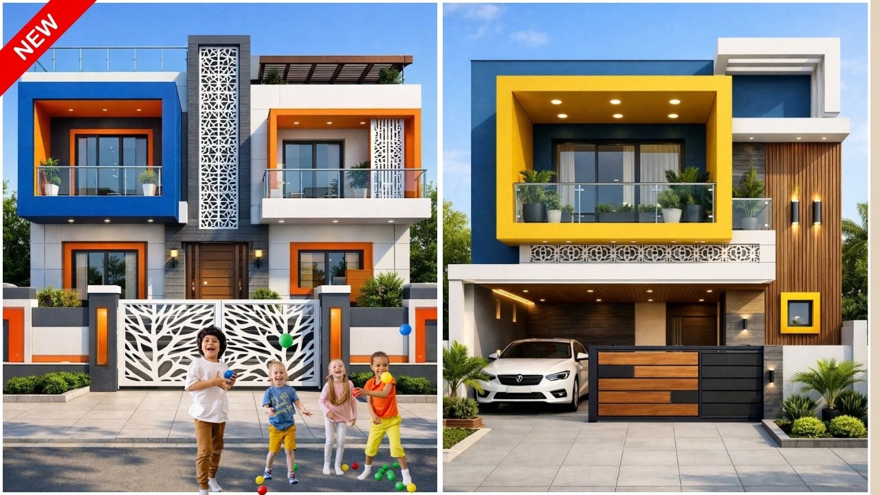 Modern House Elevation Design 2026 |  House Design | 125 Gorgeous Contemporary Exterior Styles