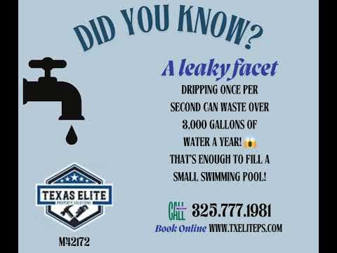 π§ Fun Fact Tuesday π§#sanangelo #savewater #texaselitepropertysolutions