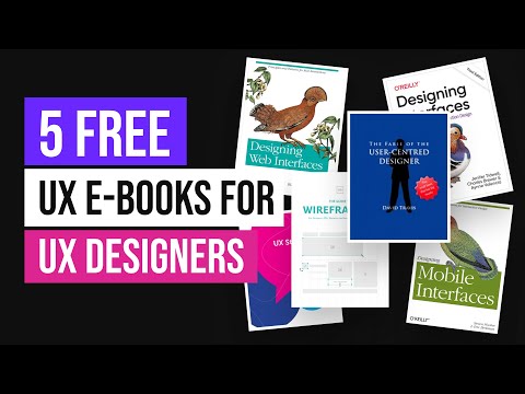 5 FREE UX E-Books For UX Designers | With English Subtitles🎉✨