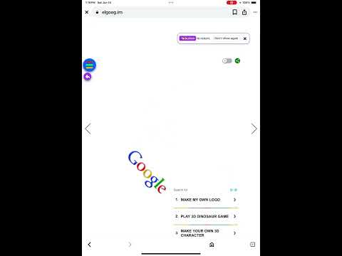 Google gravity on elgoog