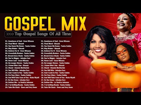 50 All Time Best Gospel Songs With Lyrics | GOODNESS OF GOD | CeCe Winans, Tasha Cobbs, Jekalyn Carr