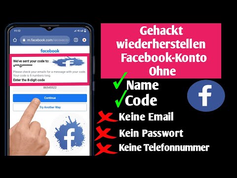 So stellen Sie ein gehacktes Facebook-Konto ohne E-Mail und Telefonnummer wieder her |