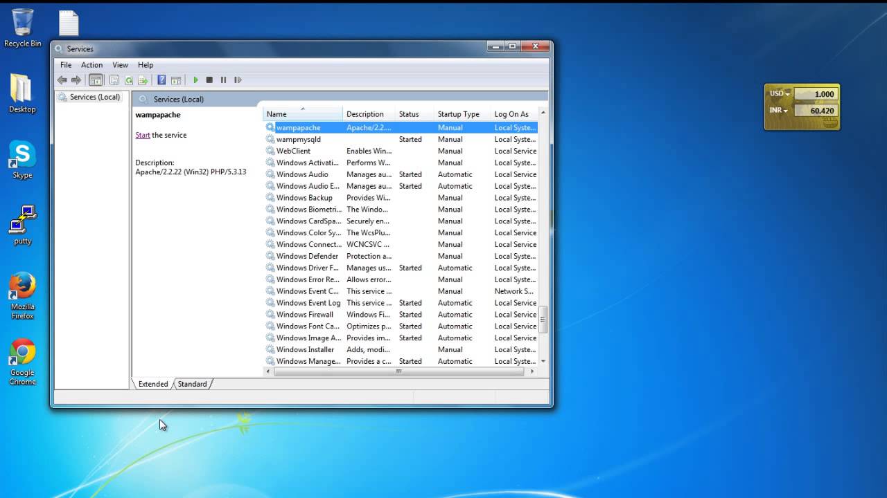 How to Stop/Start/Disable Services in Windows 7 OS