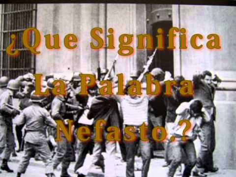 Que Significa La Palabra Nefasto.?