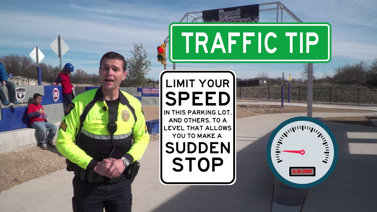 Tom's Traffic Tips - Driving In Parks And Parking Lots