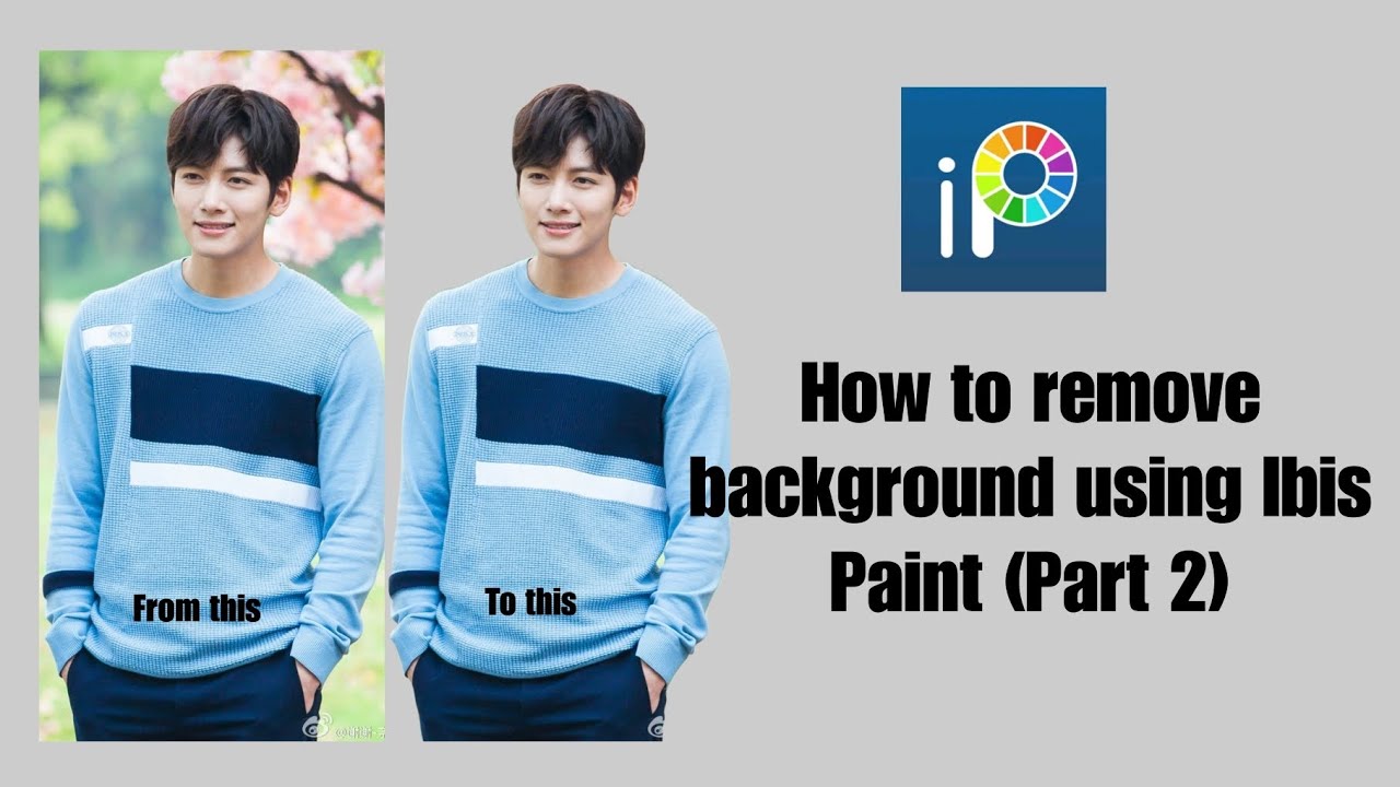 How to remove background using Ibis Paint (Part 2)