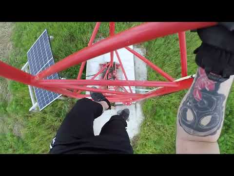🗼Climbing meteorological mast / Lezenie na meteorologický stožiar