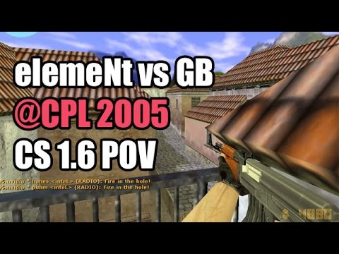 POV: elemeNt vs. Green Berets @CPL Winter 2005 CS 1.6 Demo