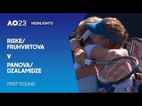 Riske-Amritraj/Fruhvirtova v Panova/Dzalamidze Highlights | Australian Open 2023 First Round
